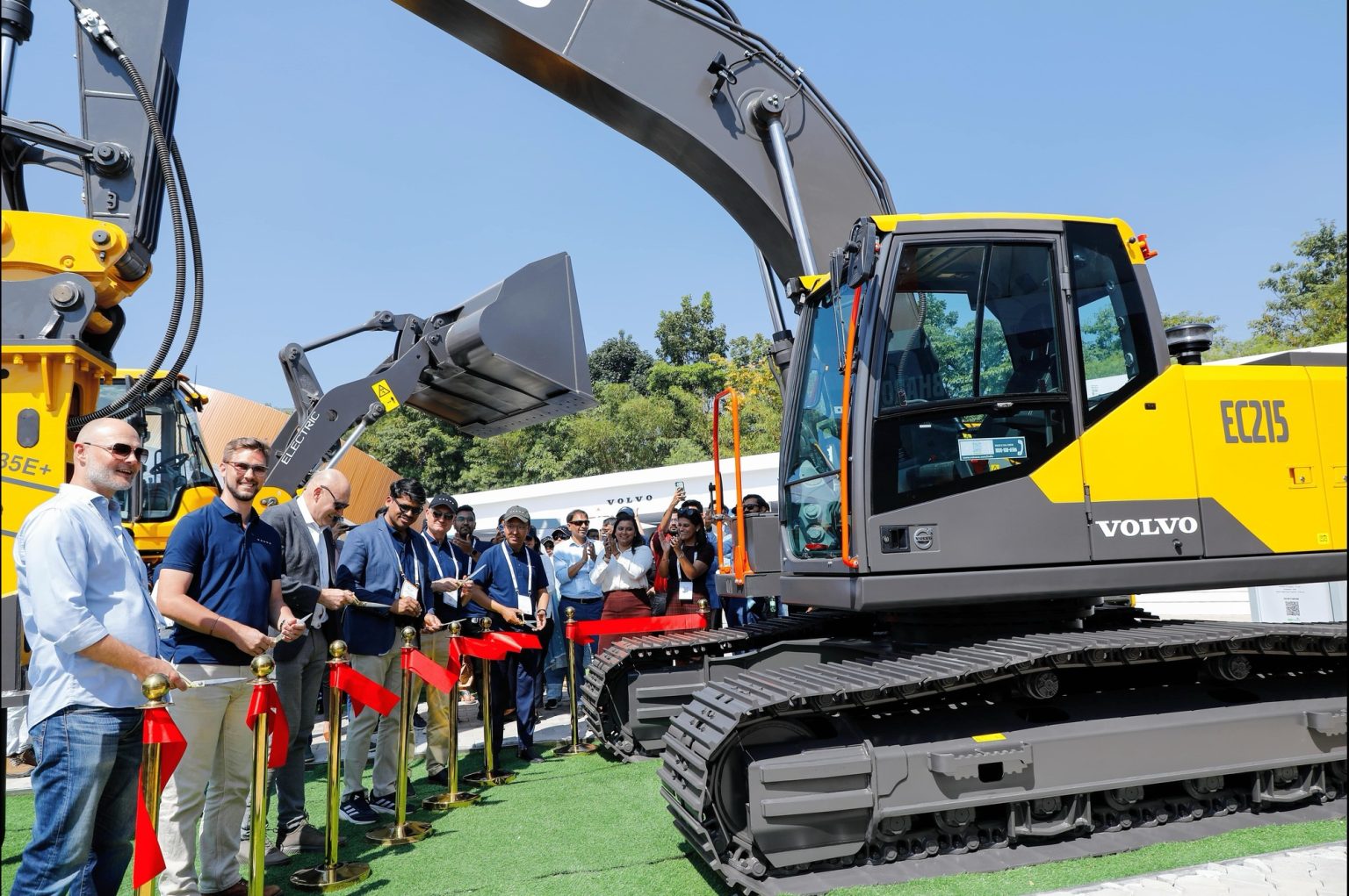 Volvo Construction Equipment India Debuts EC215 Excavator at EXCON 2025
